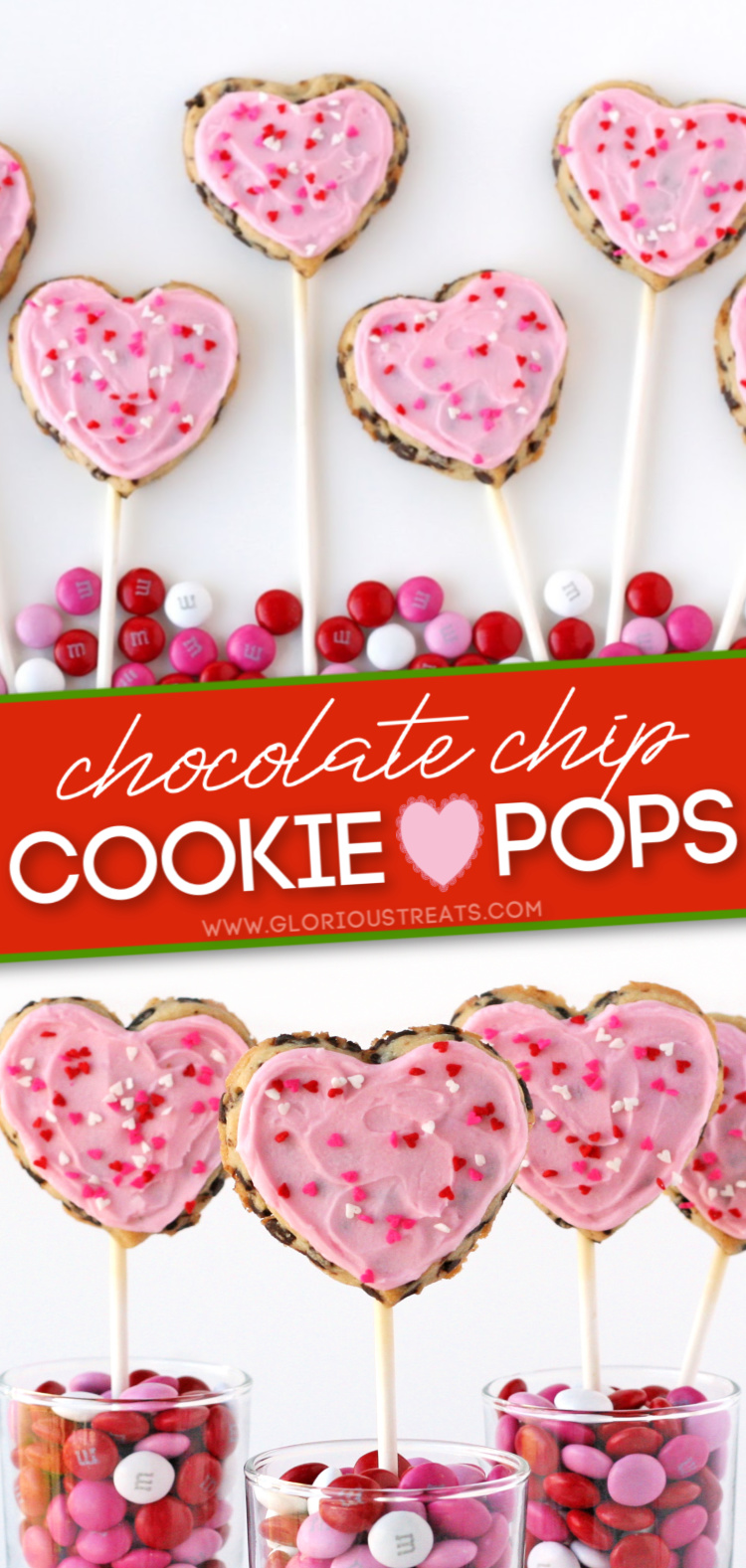 Chocolate Chip Cookie Pops - Glorious Treats