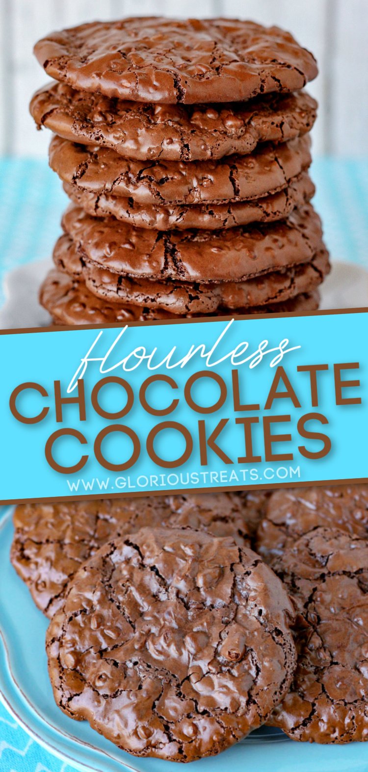 Flourless Chocolate Cookies - Glorious Treats