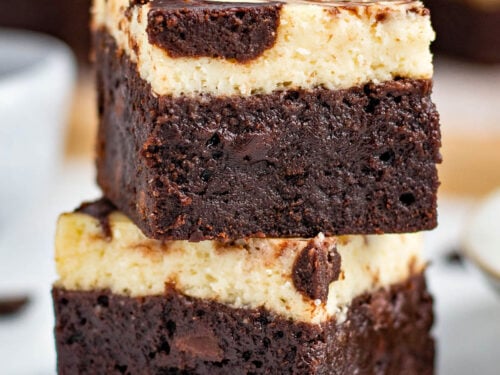 Chocolate cheesecake brownies store