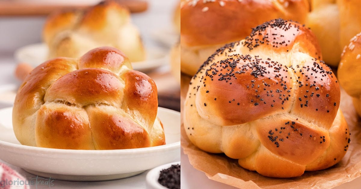 Challah Rolls Recipe - Glorious Treats
